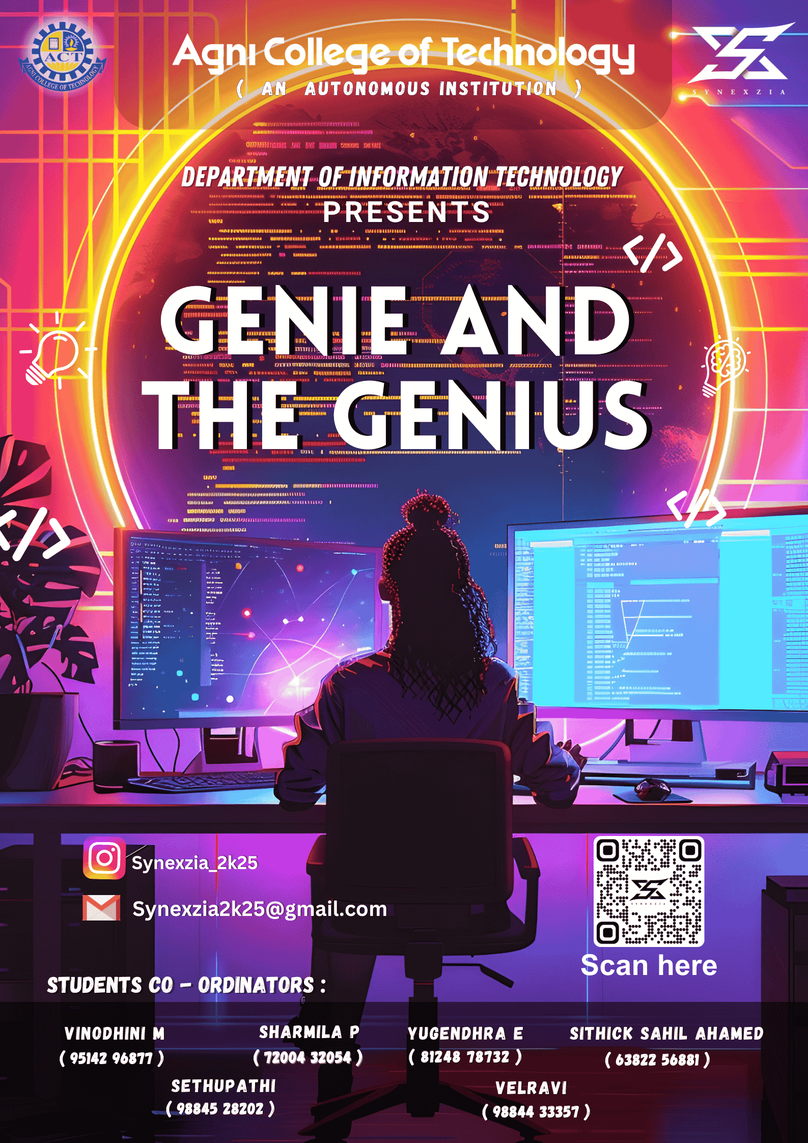 GENIE AND THE GENIUS